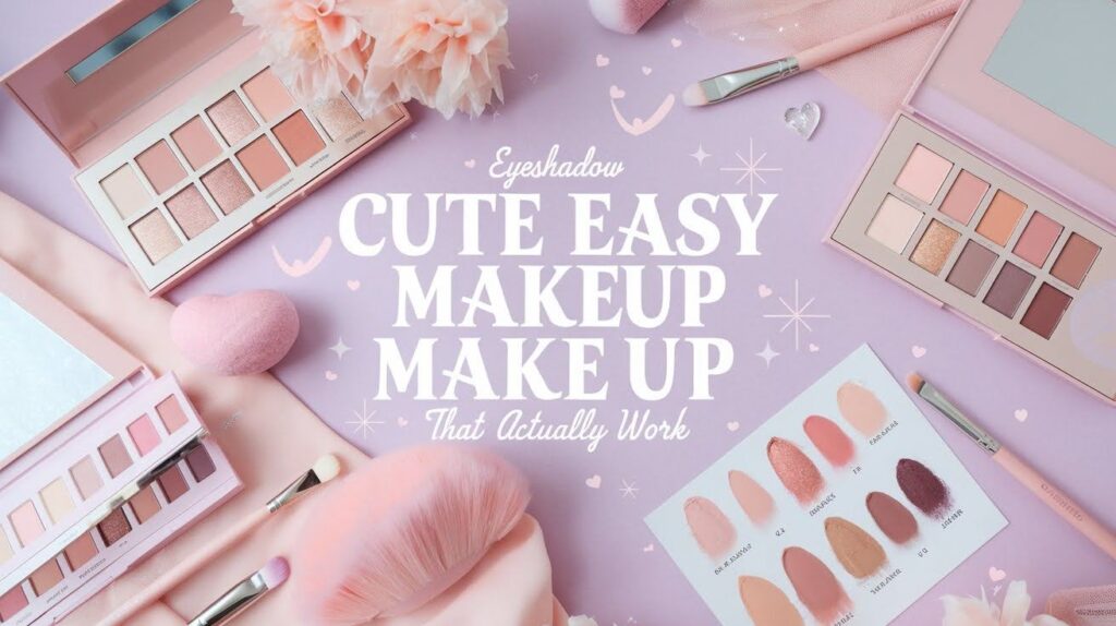 15 Eyeshadow Cute Easy Makeup Looks That Actually Work | TheBeautyFoodie