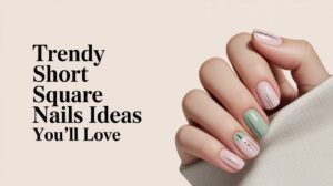 37 Trendy Short Square Nails Ideas You’ll Love | TheBeautyFoodie