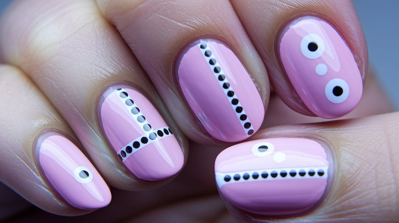 25 Classy Bubble Pink Nail Designs | TheBeautyFoodie