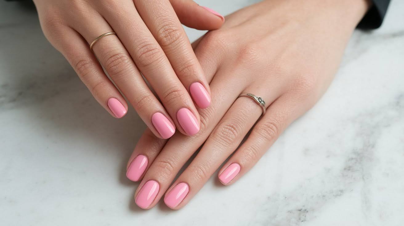 25 Classy Bubble Pink Nail Designs | TheBeautyFoodie