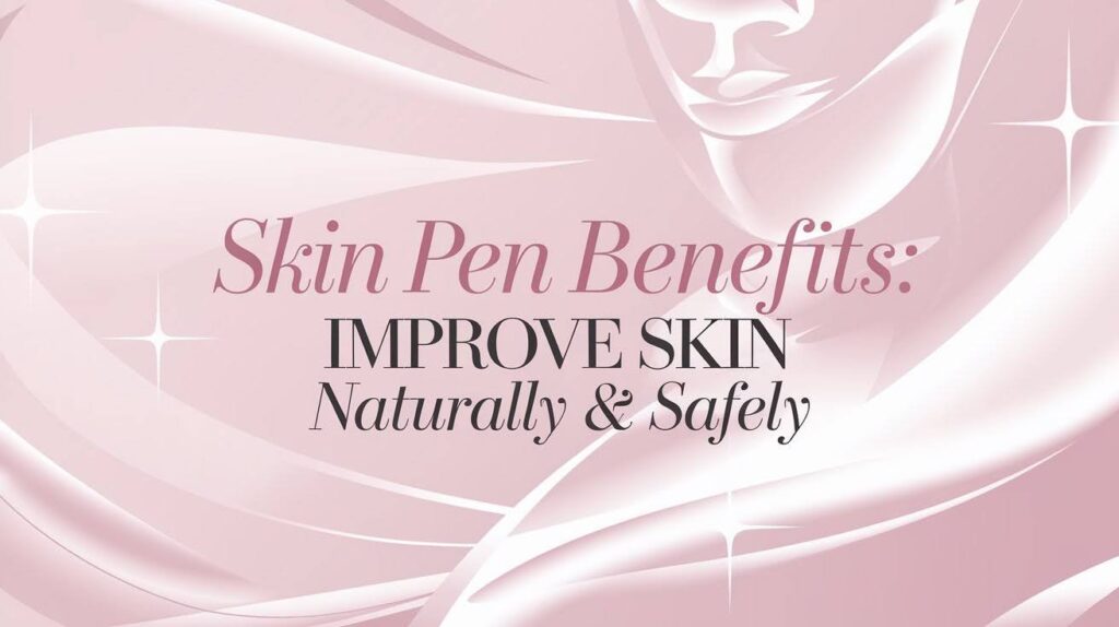 Skin Pen Benefits: Improve Skin Naturally & Safely | TheBeautyFoodie