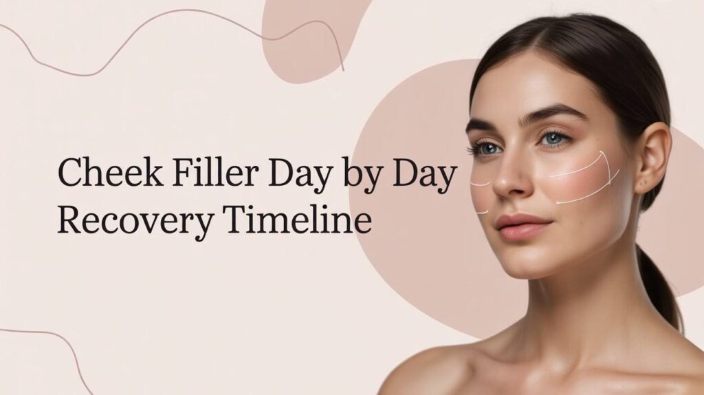 Cheek Filler Day by Day Recovery Timeline Guide | TheBeautyFoodie