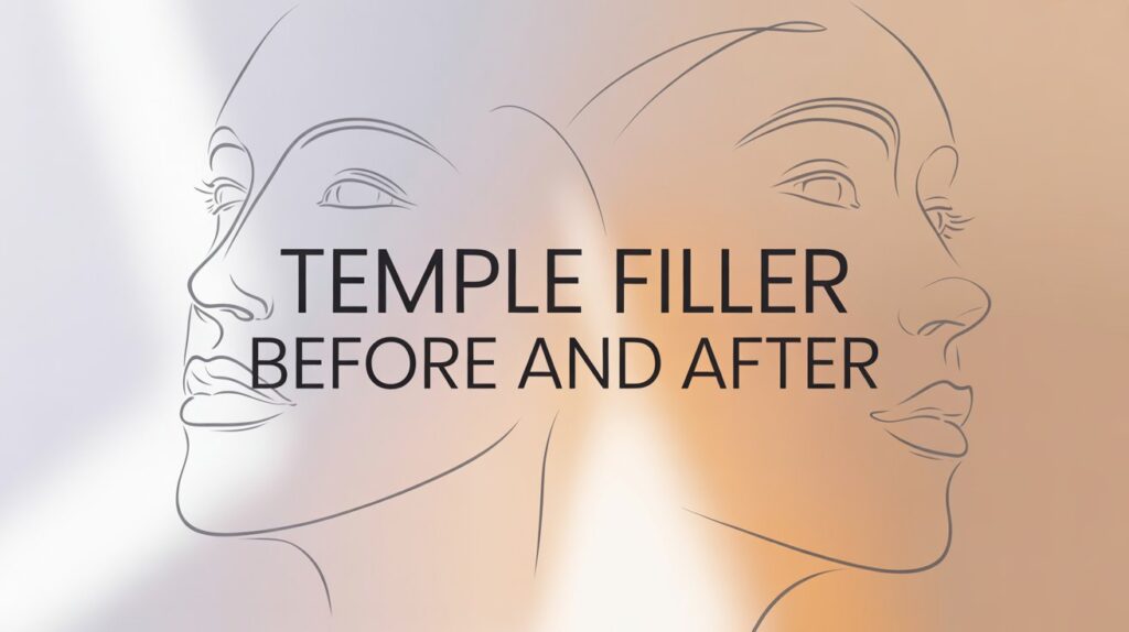 Temple Filler Before and After Guide | TheBeautyFoodie