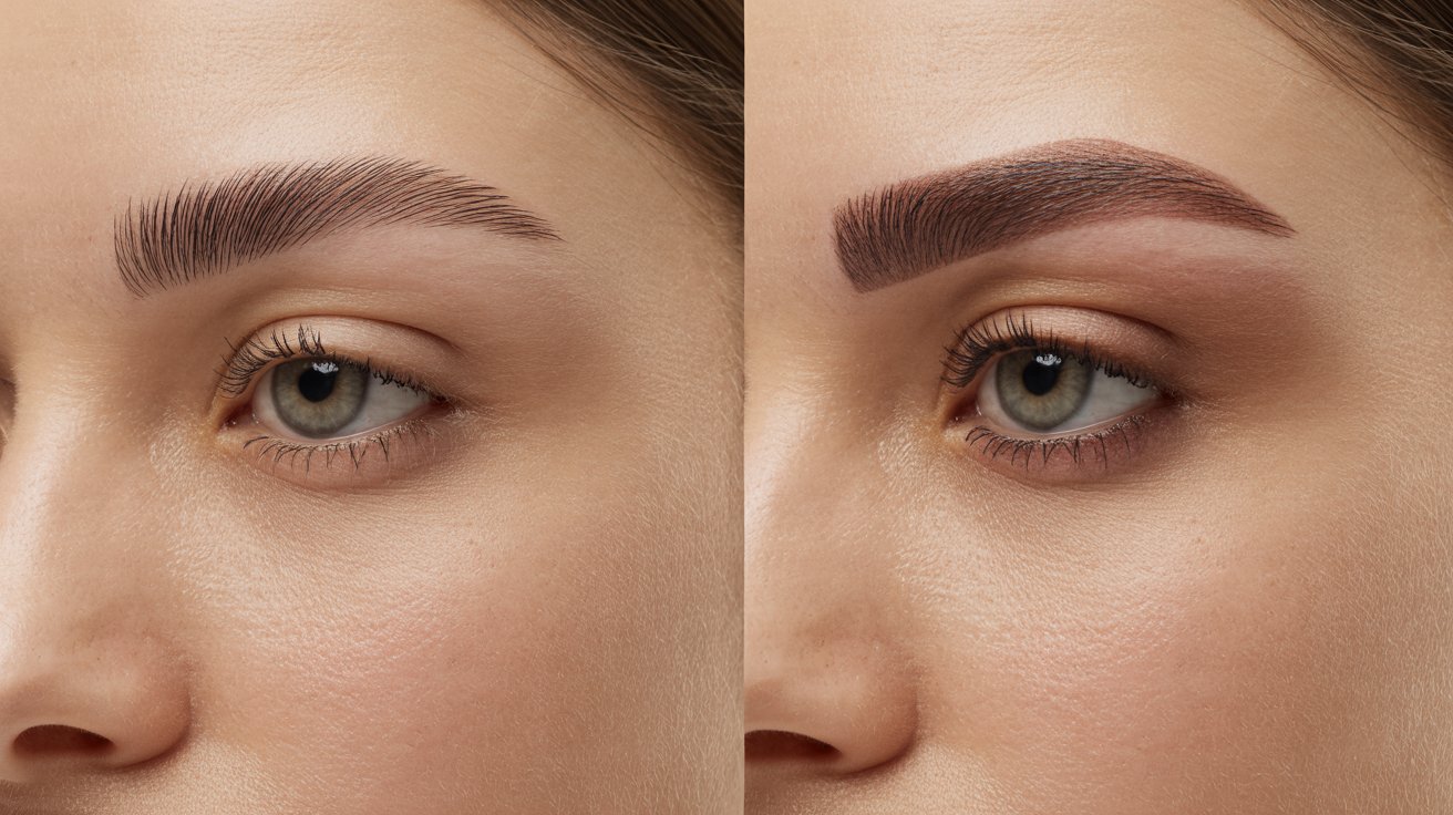 Nano Brows vs Powder Brows: Cost, Results & Healing | TheBeautyFoodie